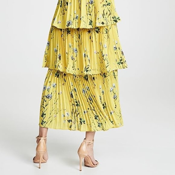 O.P.T. | Dresses | Opt Vimmy Tiered Ruffle Floral Maxi Dress | Poshmark